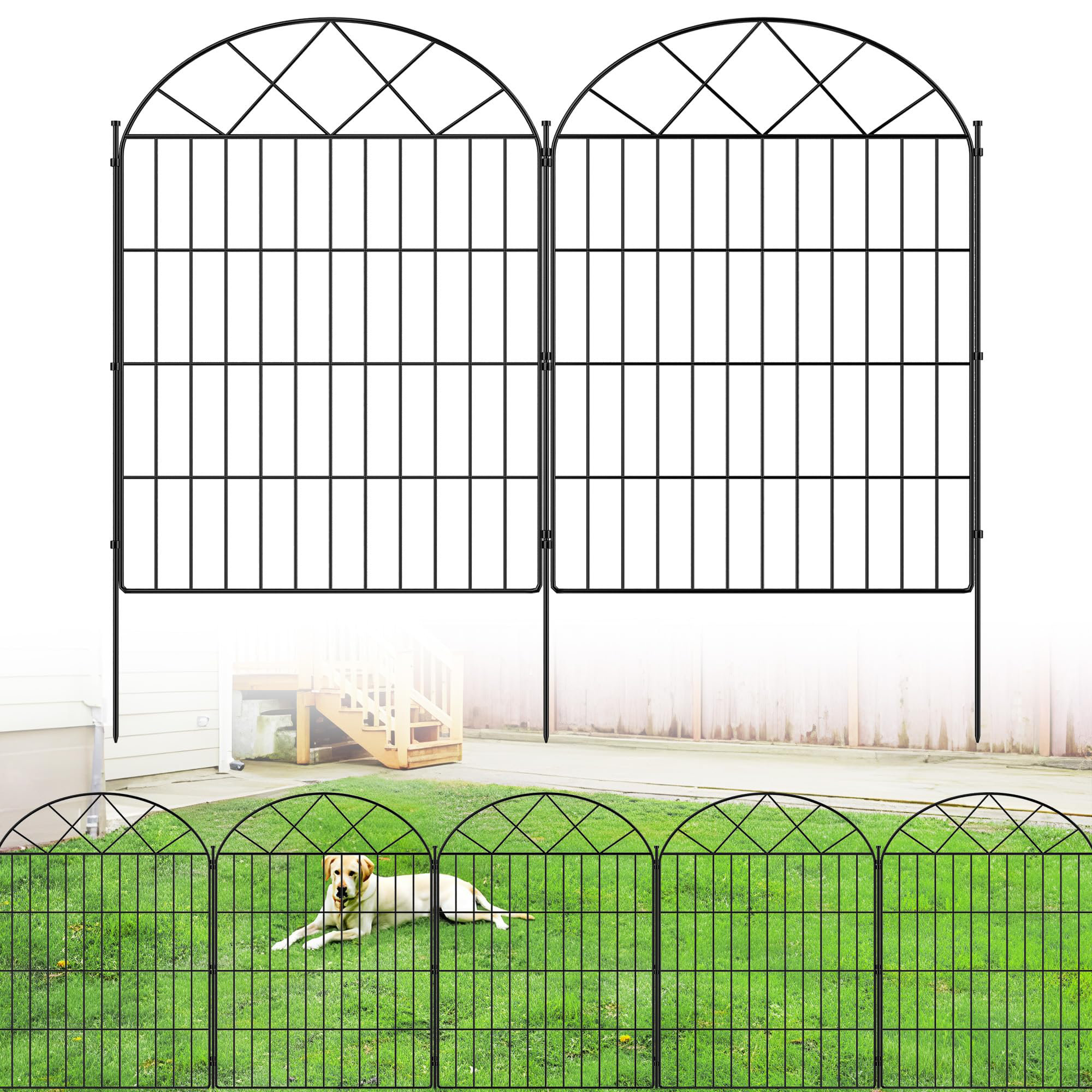 CONTIS 40In Temporary Garden Barrier – Detachable Panels With Baking ...
