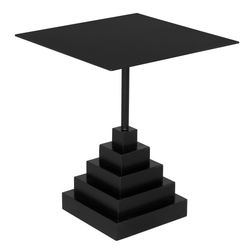 Noir Nova Square Side Table | Wayfair