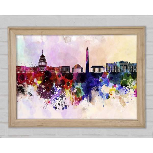 Ebern Designs Washington DC - Print | Wayfair.co.uk