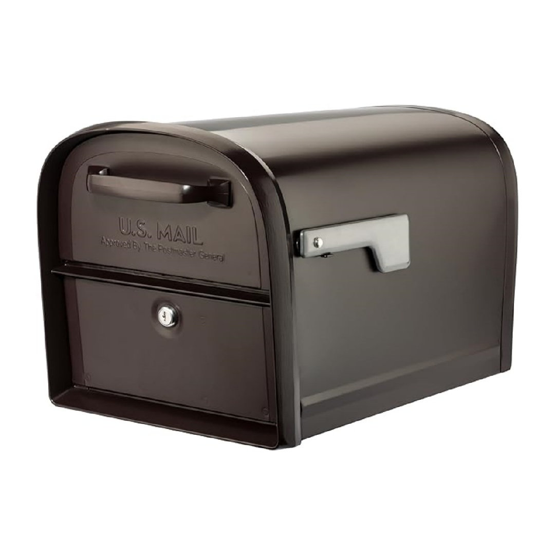 Home Moderne-N Mailboxes Locking Parcel Mailbox, Extra Large, White ...
