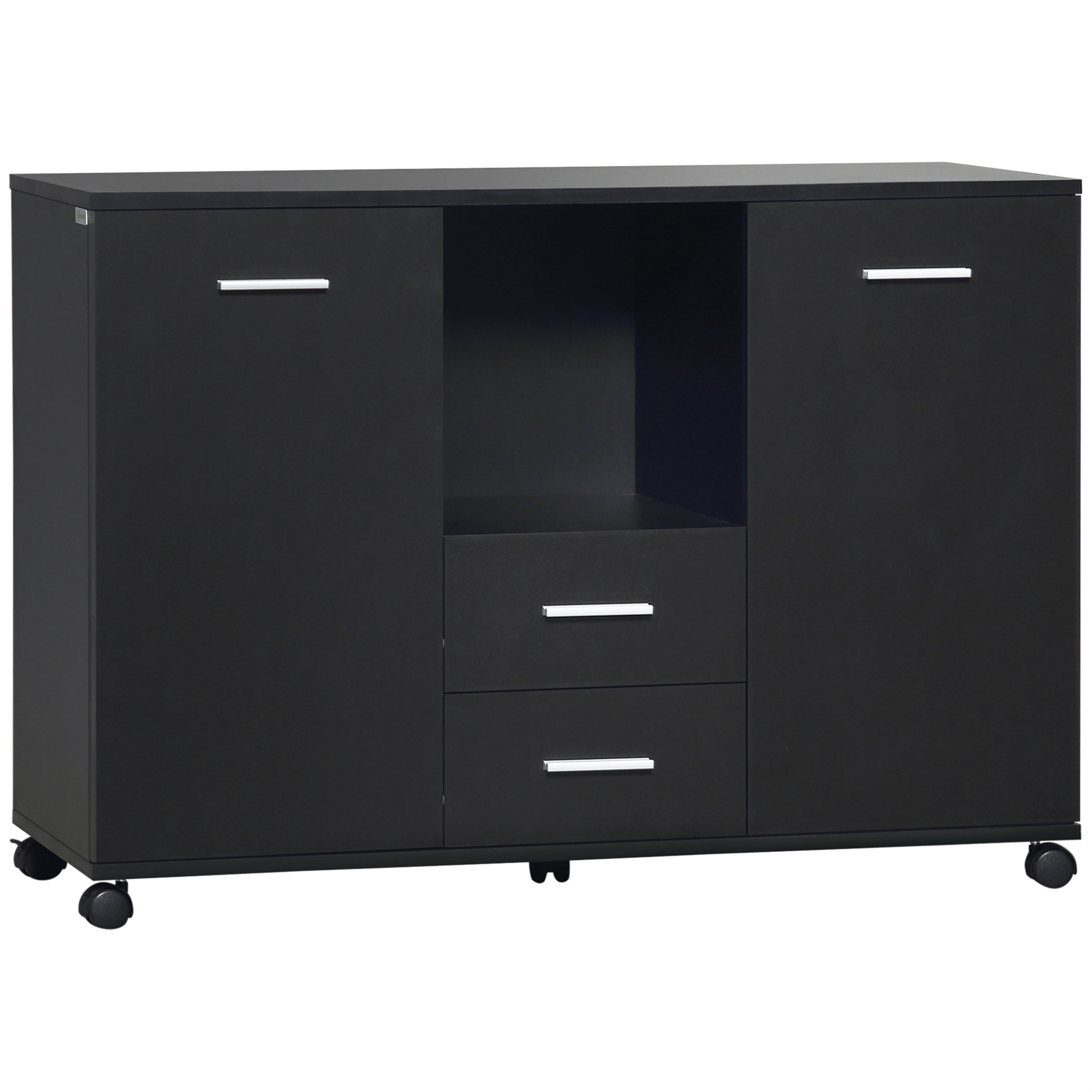 Latitude Run® Multifunction Office Filing Cabinet With 2 Drawers And 2 ...