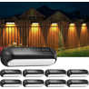 WdtPro Low Voltage Solar Powered Integrated LED Deck Light Kit ...