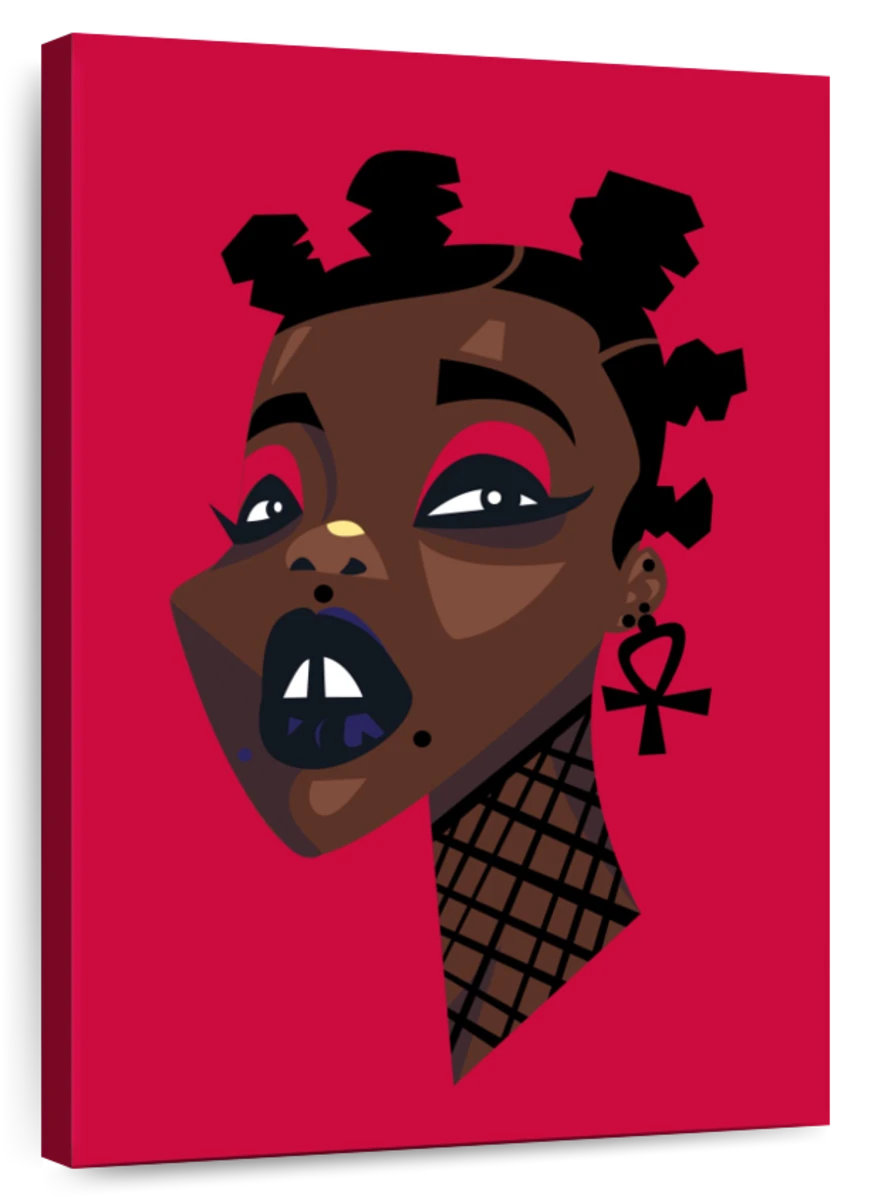Lark Manor Leisha Afro Punk Woman - Wayfair Canada