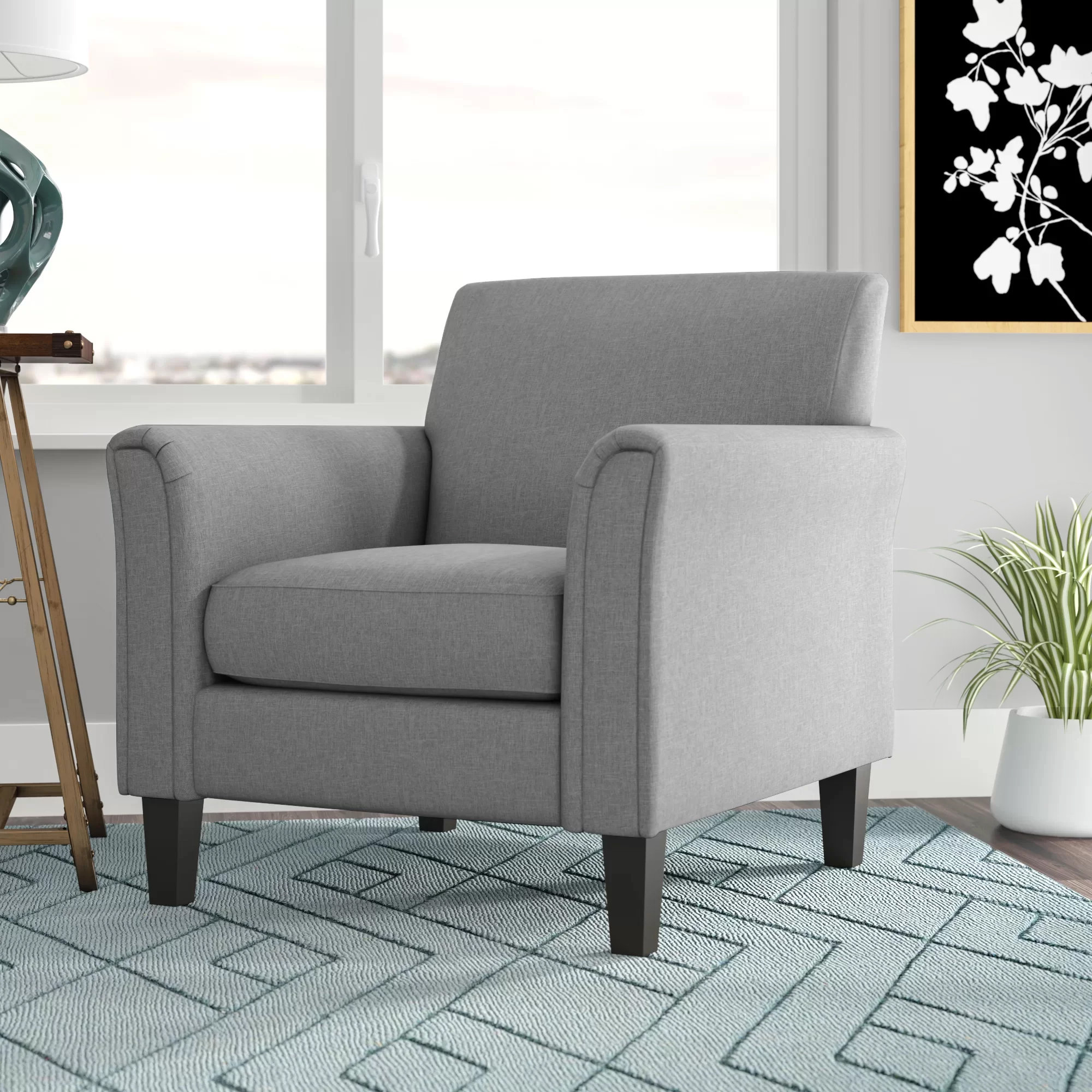 Three Posts™ Achilles 33.5" W Polyester Club Chair & Reviews | Wayfair