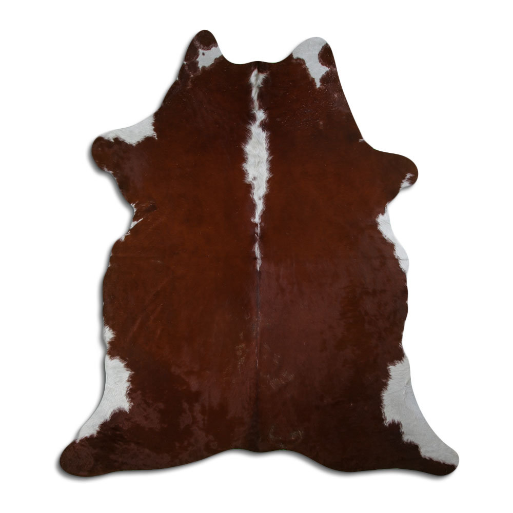 Foundry Select NATURAL HAIR ON Cowhide RUG HEREFORD 3 - 5 M GRADE B ...