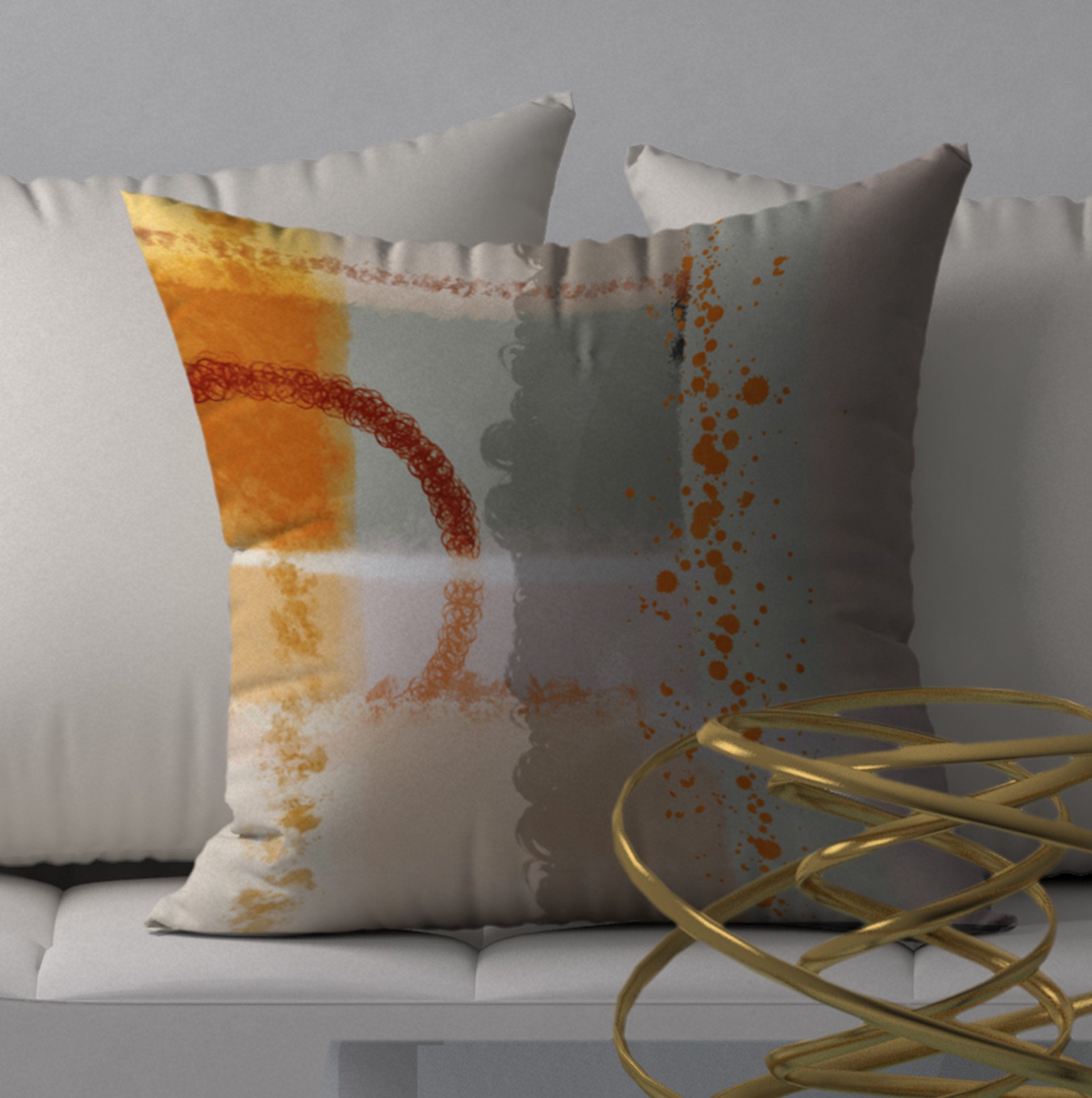 LeRoi Products Energy Singular Square Pillow Cover & Insert | Wayfair
