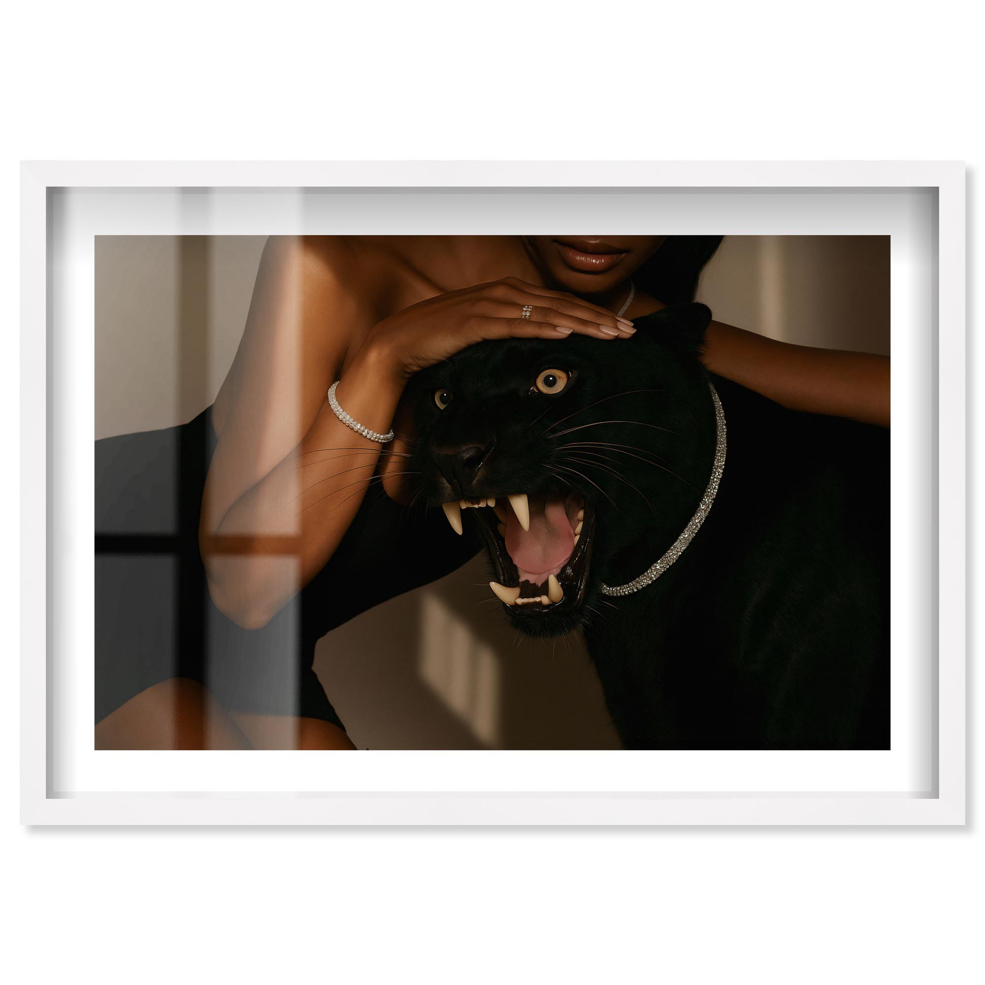 The Holiday Aisle® Sparkling Shadow III Shadowbox Print Fashion ...