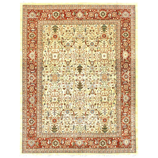 Isabelline Kellyanna One-of-a-Kind 8' x 9'9'' 1990s Area Rug in Tan by ...