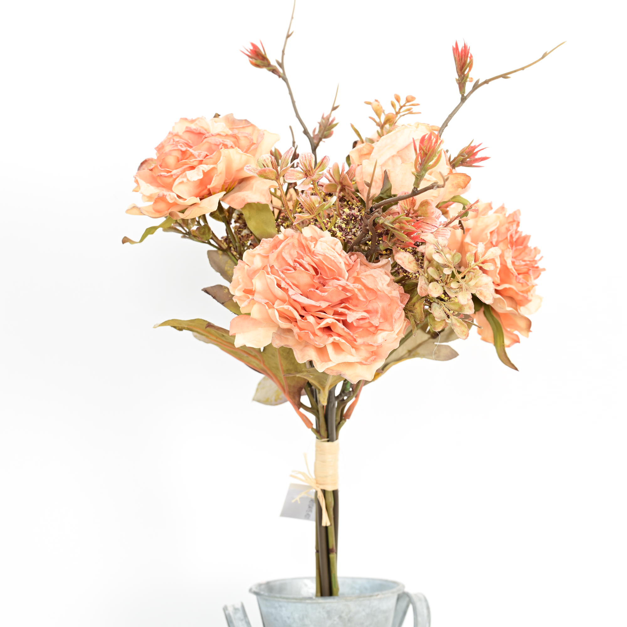Ophelia & Co. 18" Artificial Farmhouse Floral Arrangement For Vase ...
