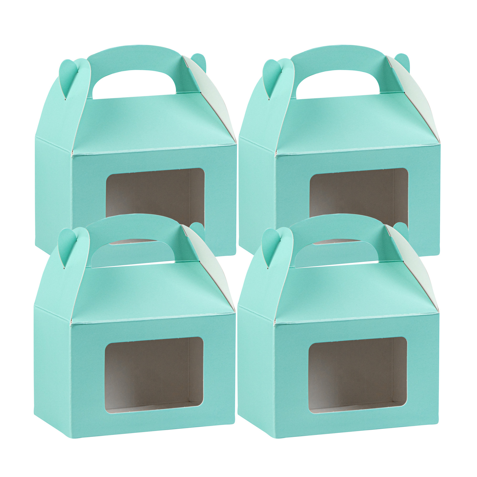 Restaurantware-Bio Tek 4 x 2.5 x 2.5 Inch Gable Boxes For Party Favors ...