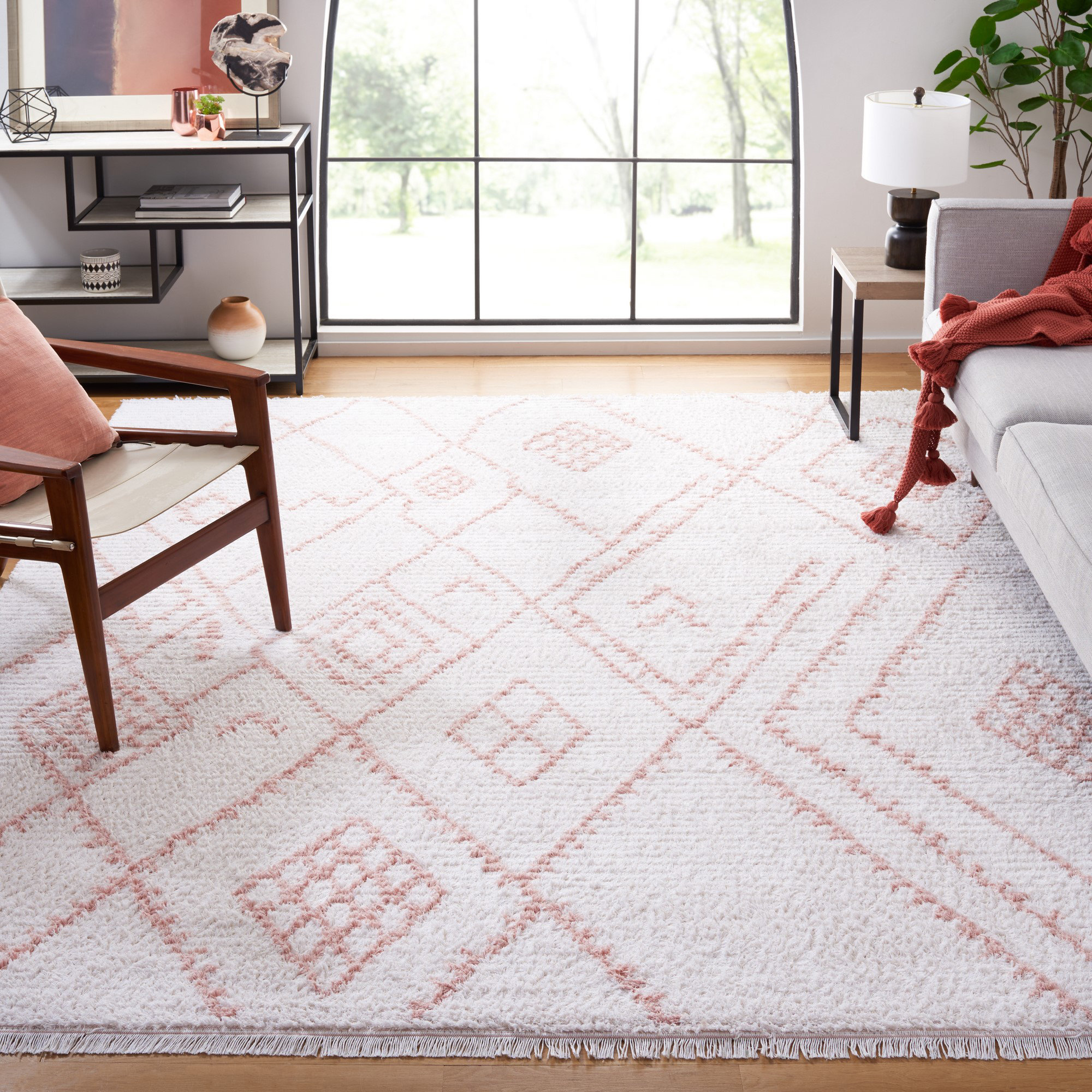 Foundry Select Belniak Performance Abstract Rug | Wayfair