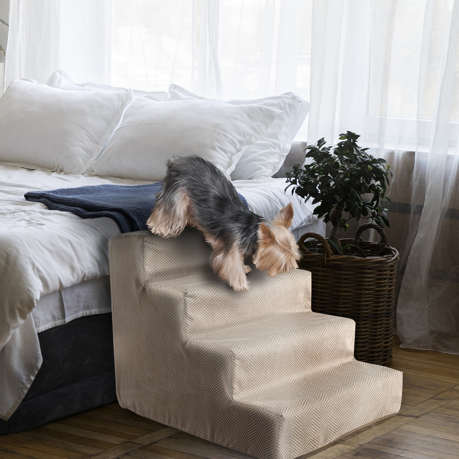 Tucker Murphy Pet™ High Density Foam 4 Step Pet Stairs & Reviews ...
