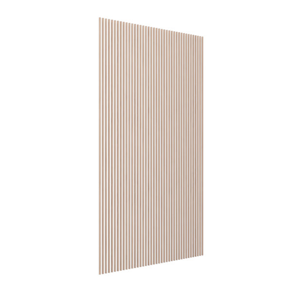 Ekena Millwork Heritage Traditional Stain Grade Slat Wall Kit w/ 1/2"W ...