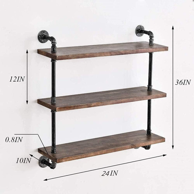 Williston Forge Mariah 3 Piece Tiered Shelf | Wayfair
