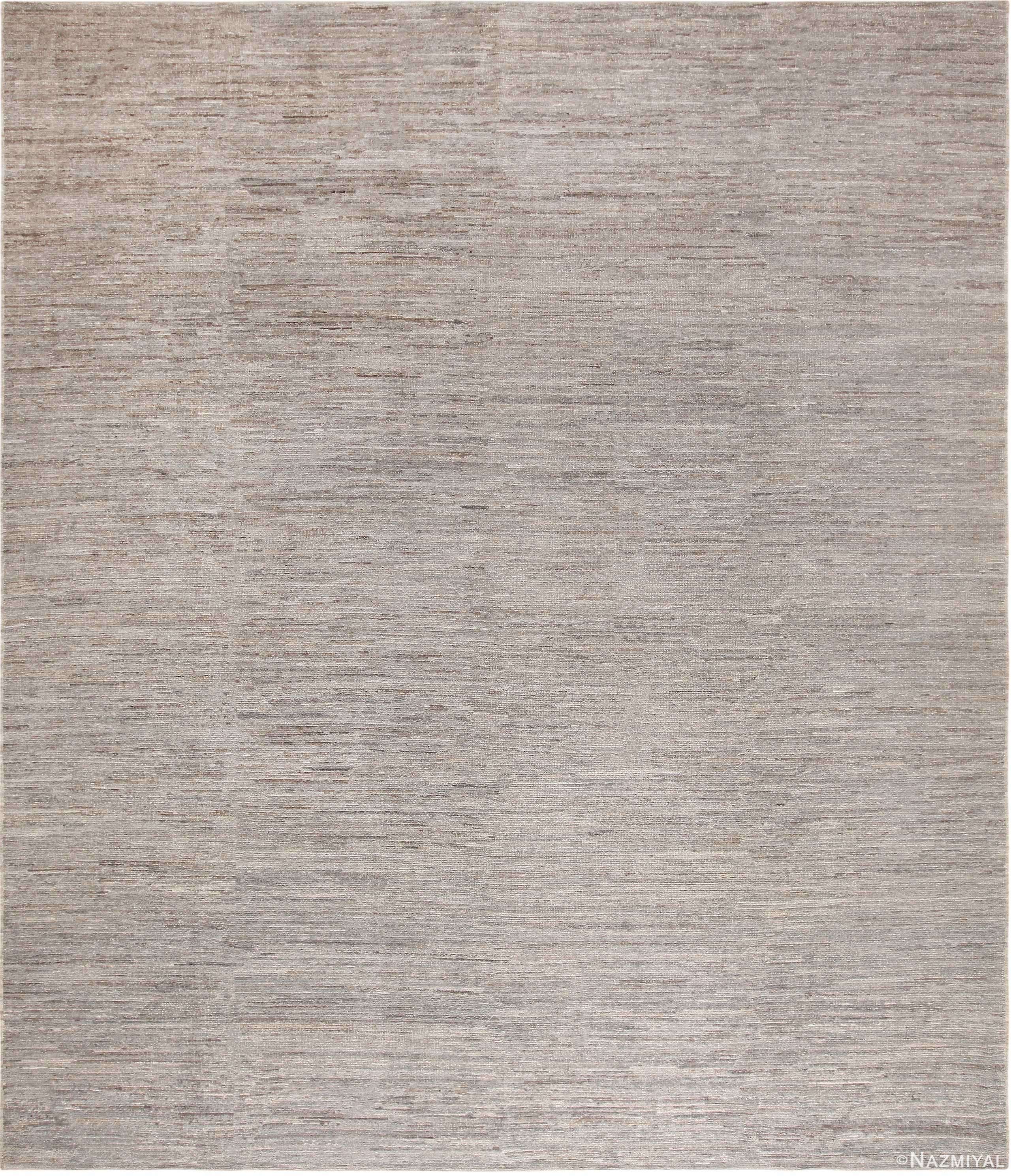 Nazmiyal Collection One-of-a-Kind Gray/Cream Minimalist Decorative ...