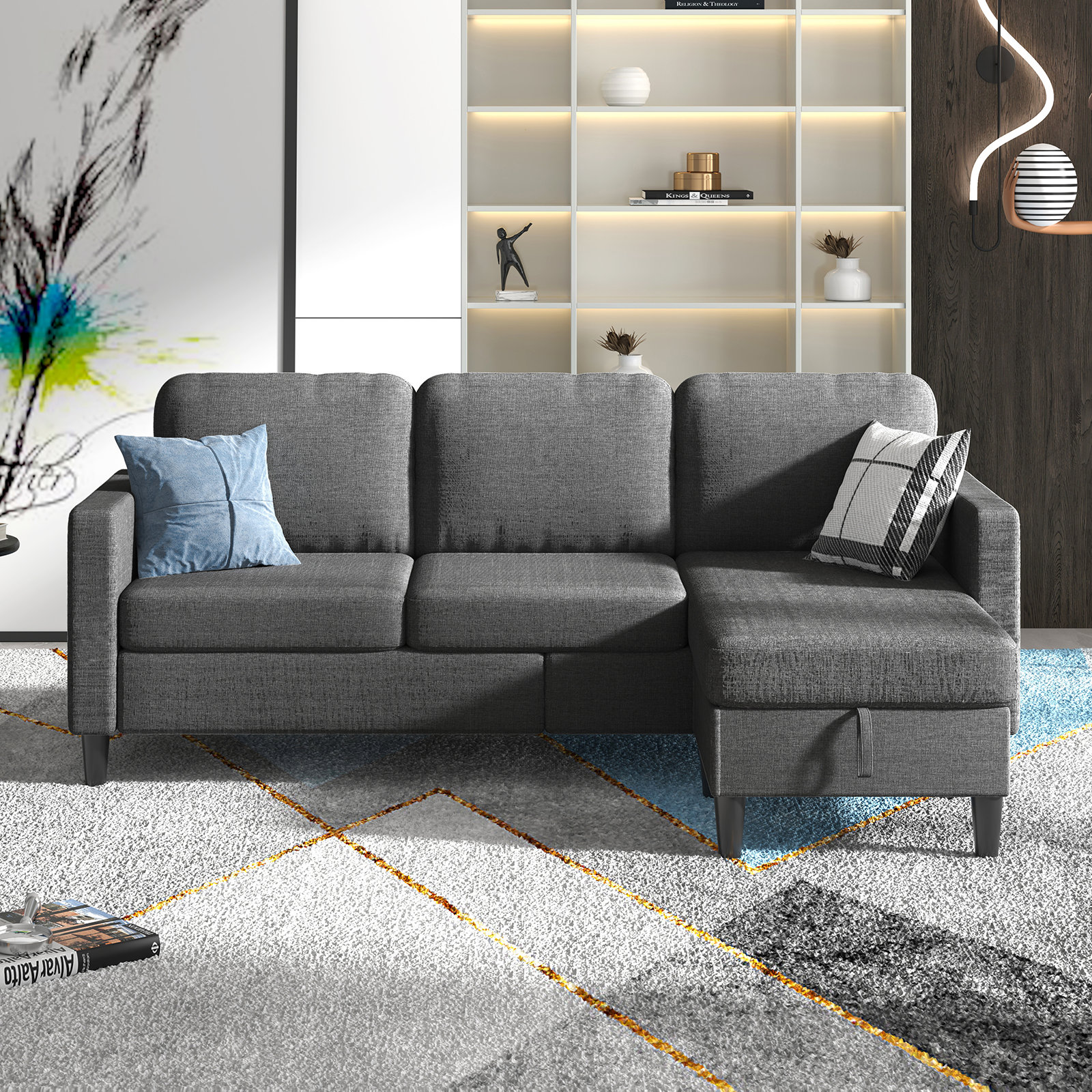 Latitude Run® Glasby 76'' & Reviews | Wayfair