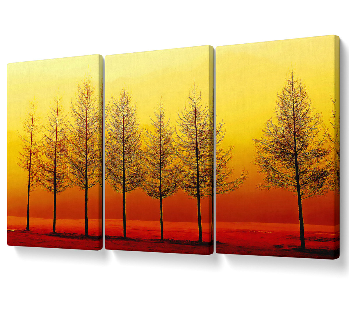 Ebern Designs Isolation Canvas 3 Panel Set | Wayfair.co.uk