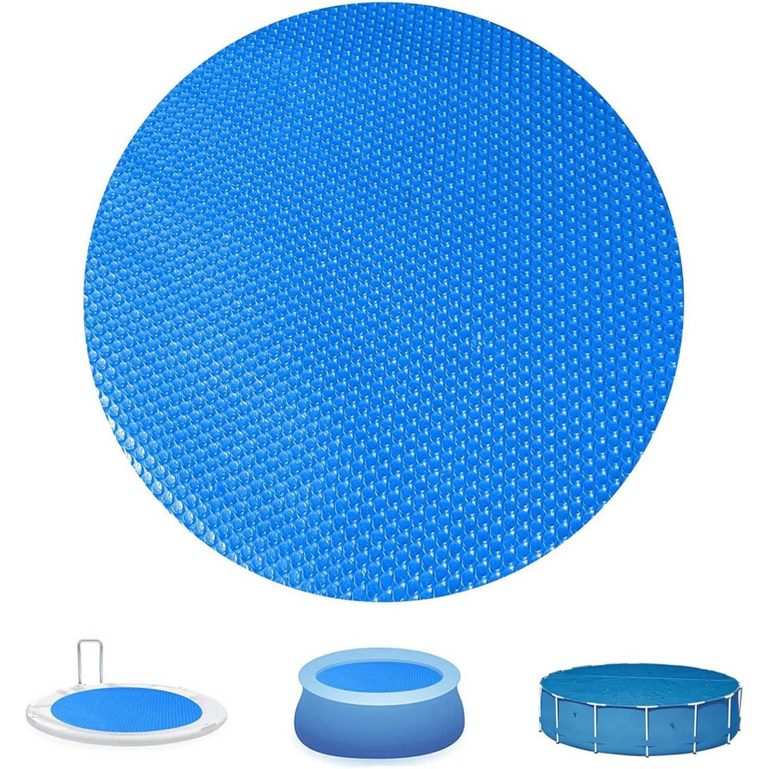 DESIGN SHOP BY SHELL 8FT Solar Pool Covers Blankets, Round Solar Pool ...