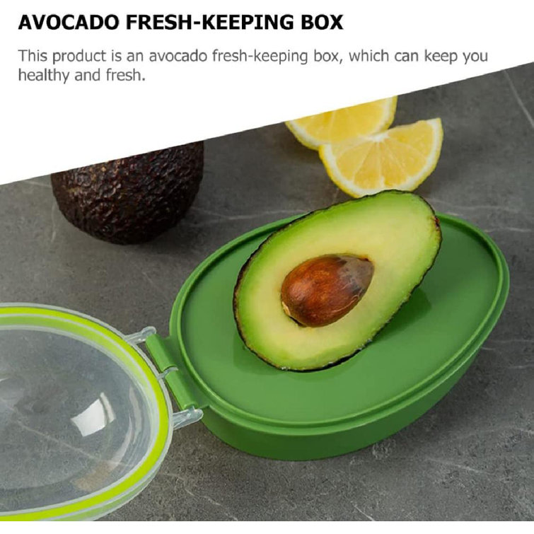 Prep & Savour Avocado Keeper Avocado Storage Saver Holder Fruit ...