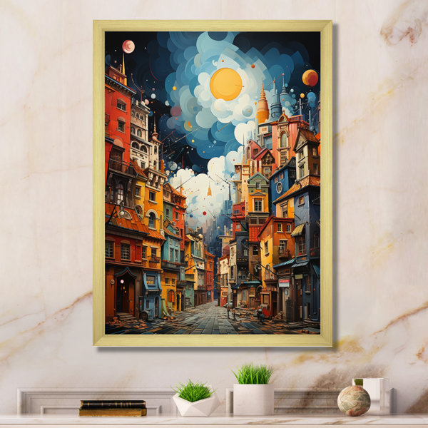 Red Barrel Studio® Surrealism City VI - Abstract Realism Wall Art ...