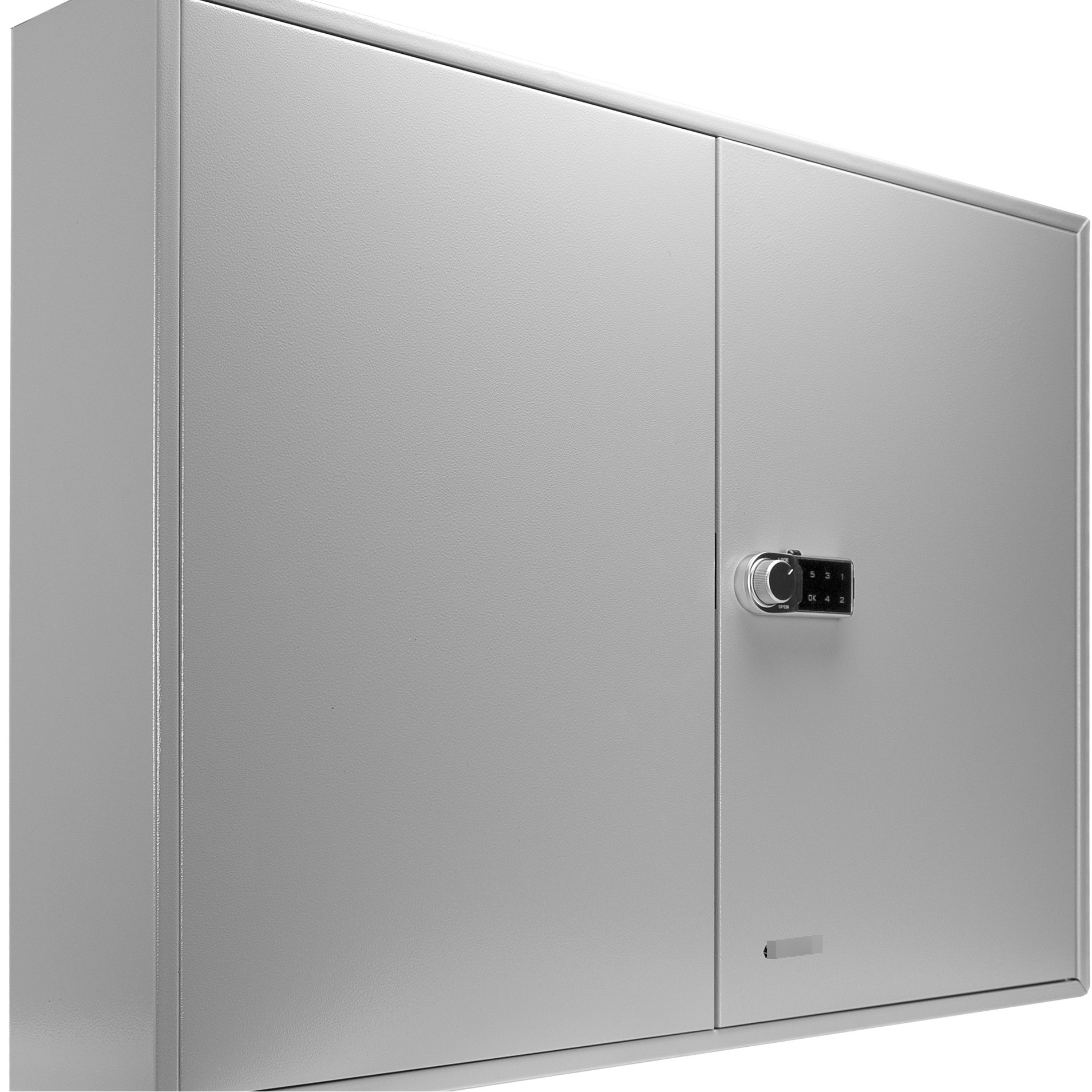 StoneStory Grey Digital Locked Key Box - Hold 400 Keys Adjustable Steel ...