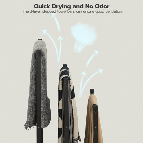 HOOBRO Metal Blanket/Quilt Rack & Reviews | Wayfair