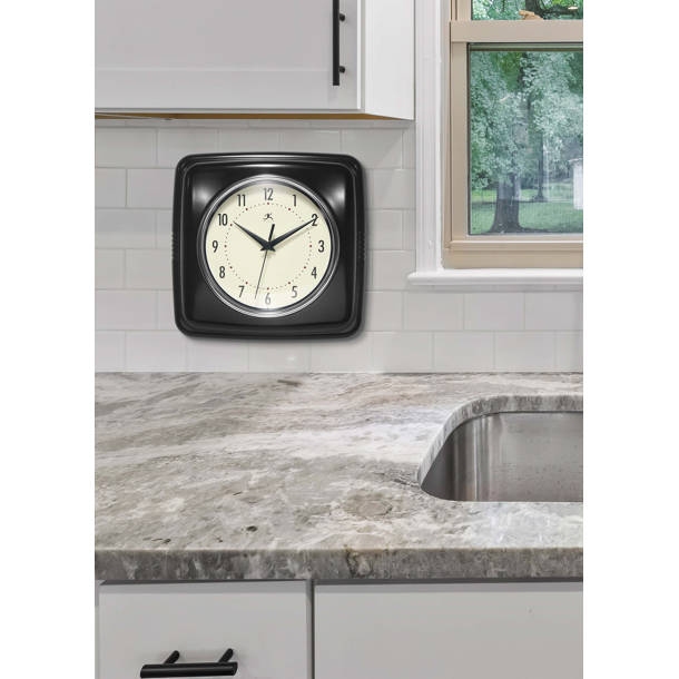 Ebern Designs Modern & Contemporary Analog Quartz Tabletop Clock with ...