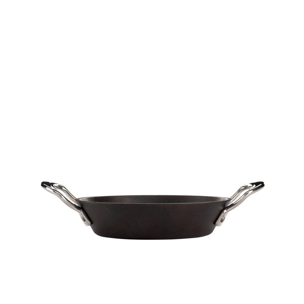 Samuel Groves Britannia Cast Iron Seasoned Non-Stick Frying Pan, With ...