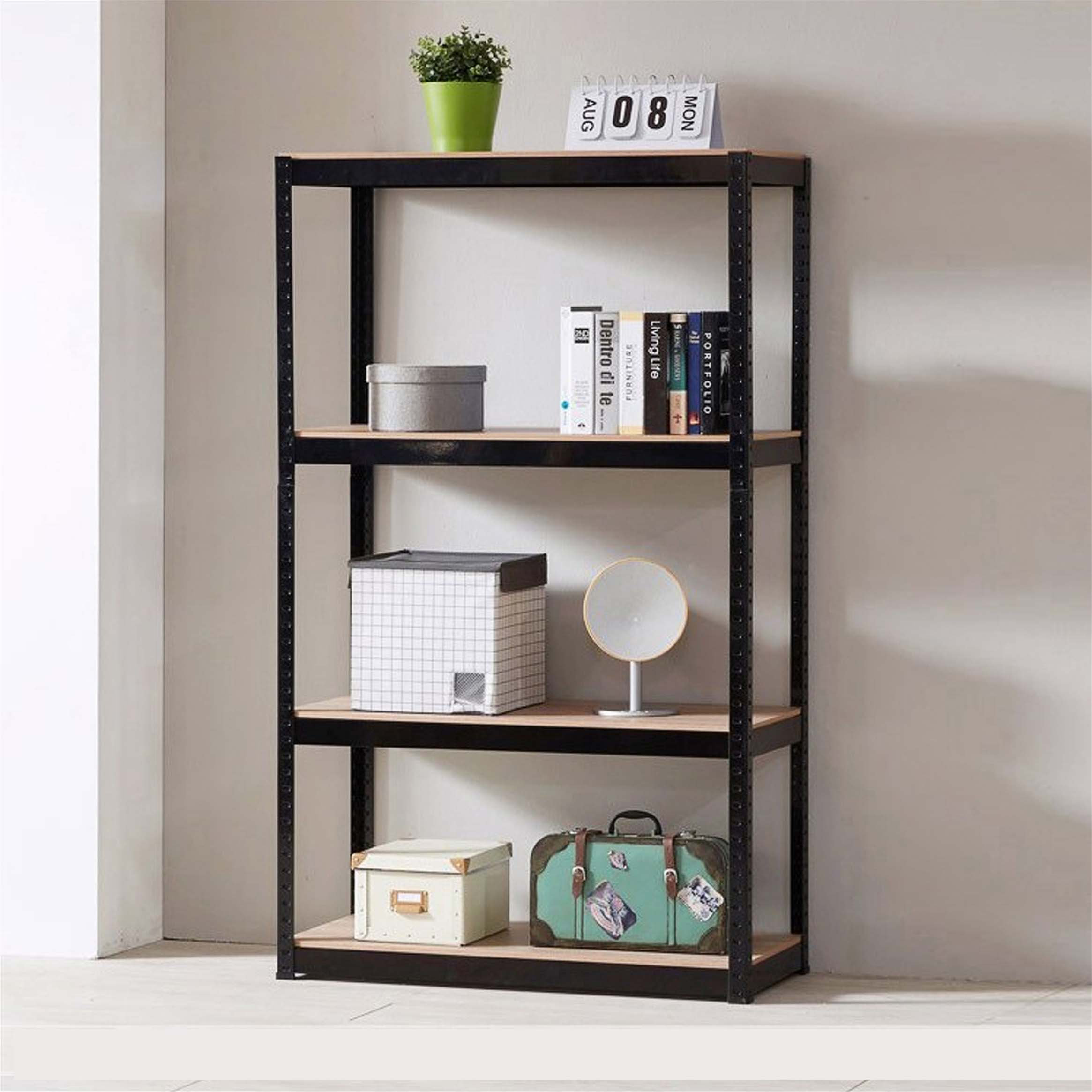 Ebern Designs Storage Rack Shelving Unit, Steel Garage Utility Rack ...