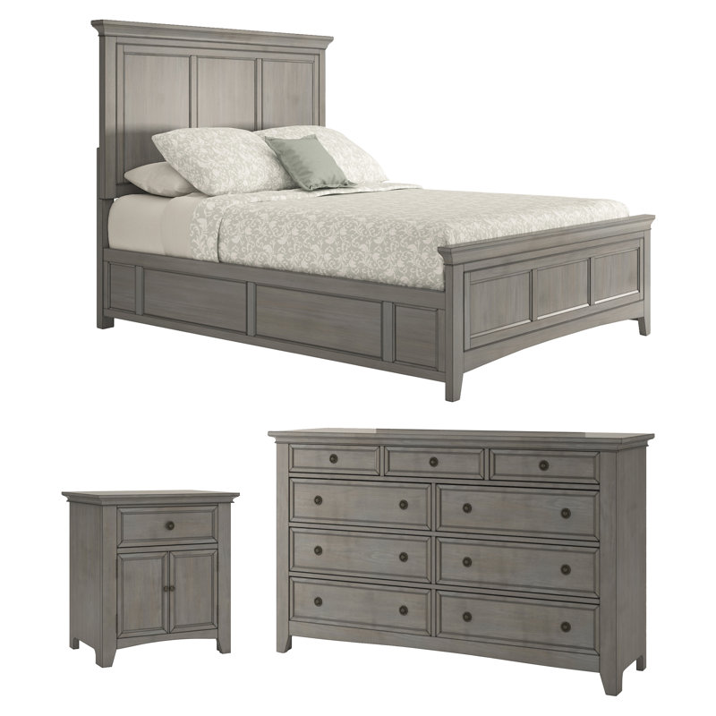 Three Posts™ Woodside 3 Piece Bedroom Set & Reviews | Wayfair