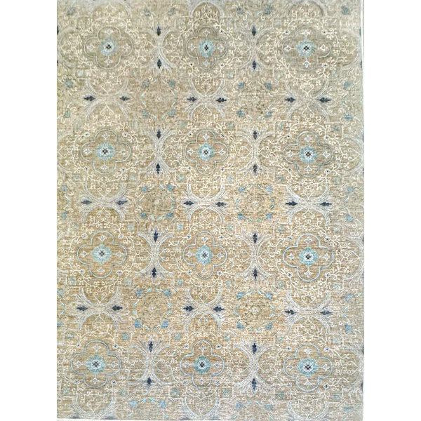 KNOTTED | Couture Rugs Proprietary Patterns Floral Hand-Knotted Wool ...