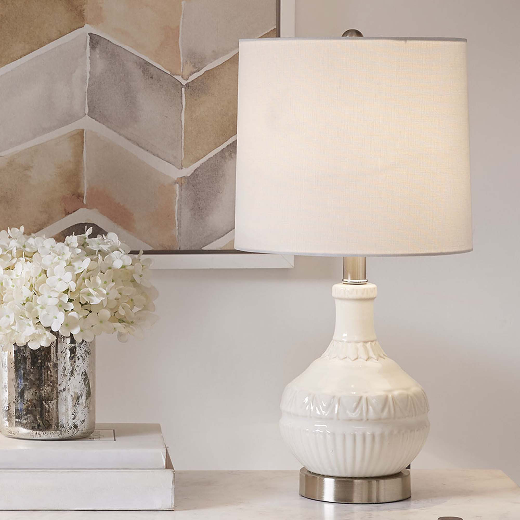 Winston Porter Gypsy Embossed Boho Table Lamp | Wayfair