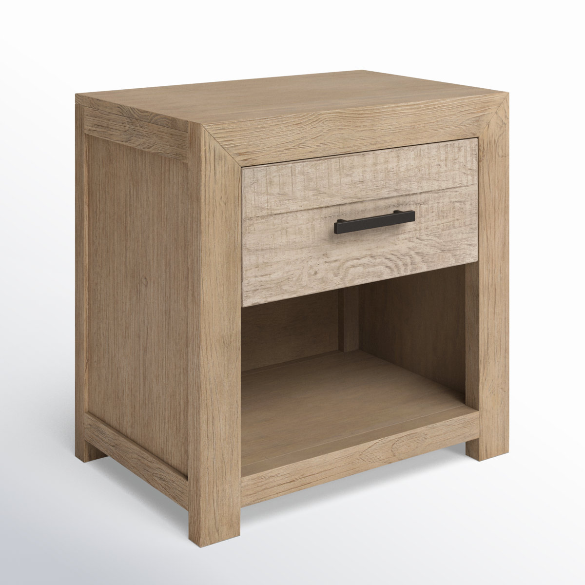 Dovetail Furniture Roux Single Drawer Pine Wood Nightstand | Perigold