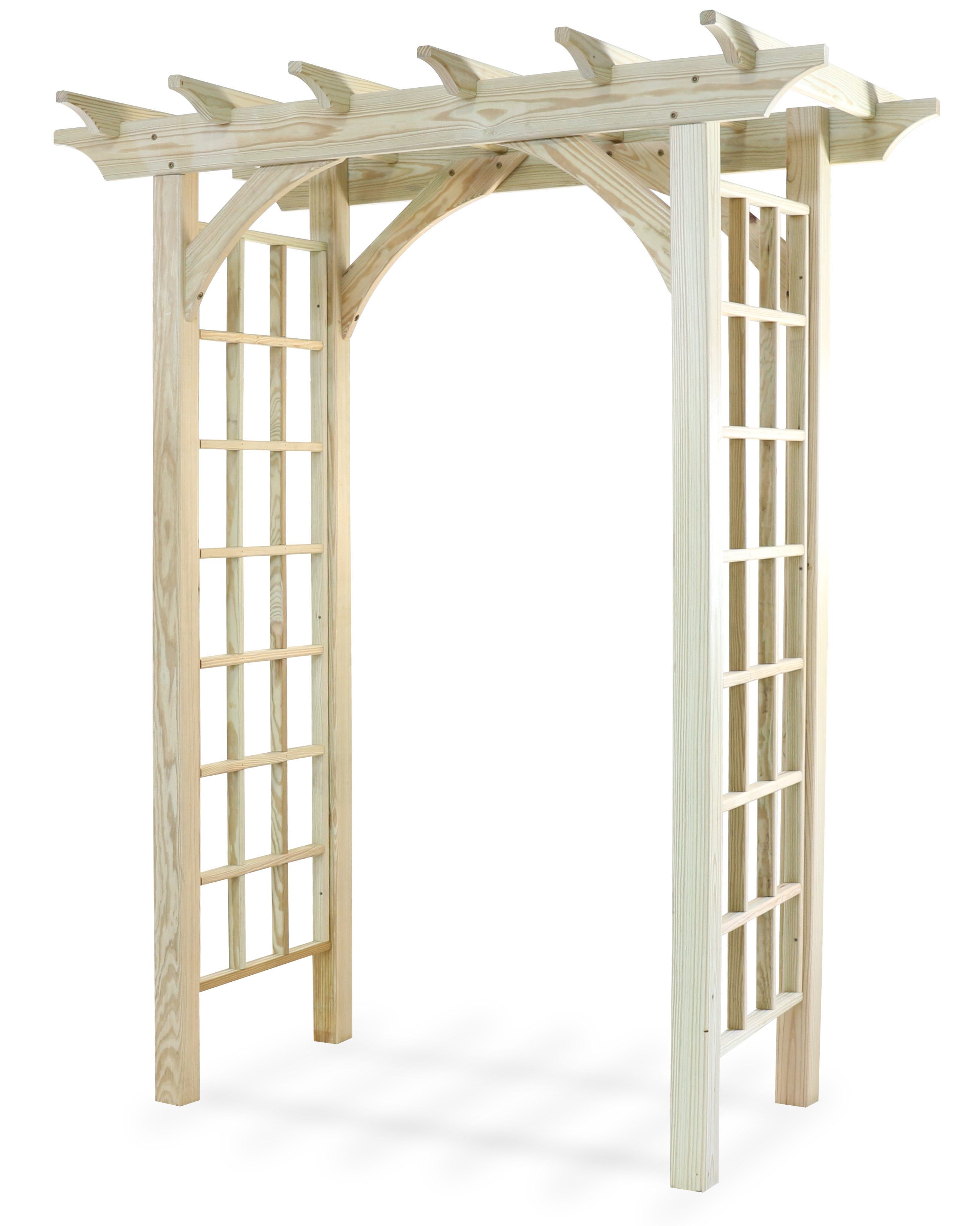 YardCraft Canterbury Wood Arbour - Wayfair Canada