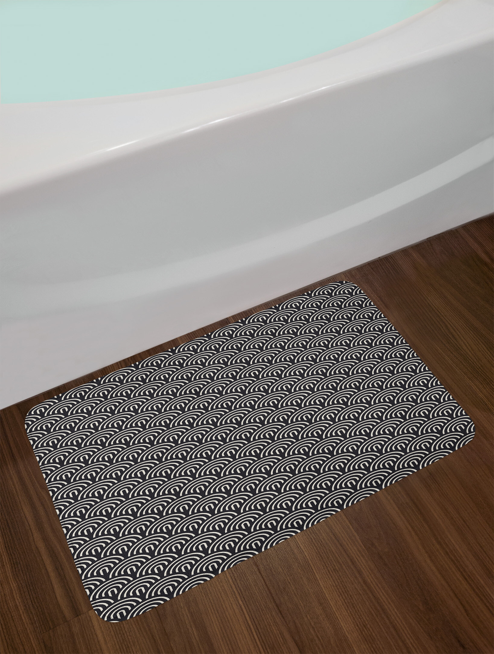 East Urban Home Yakirah Bath Mat | Wayfair