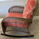 Bayou Breeze 3 Pieces Outdoor Wicker Rocking Chair Set, Rattan Patio ...