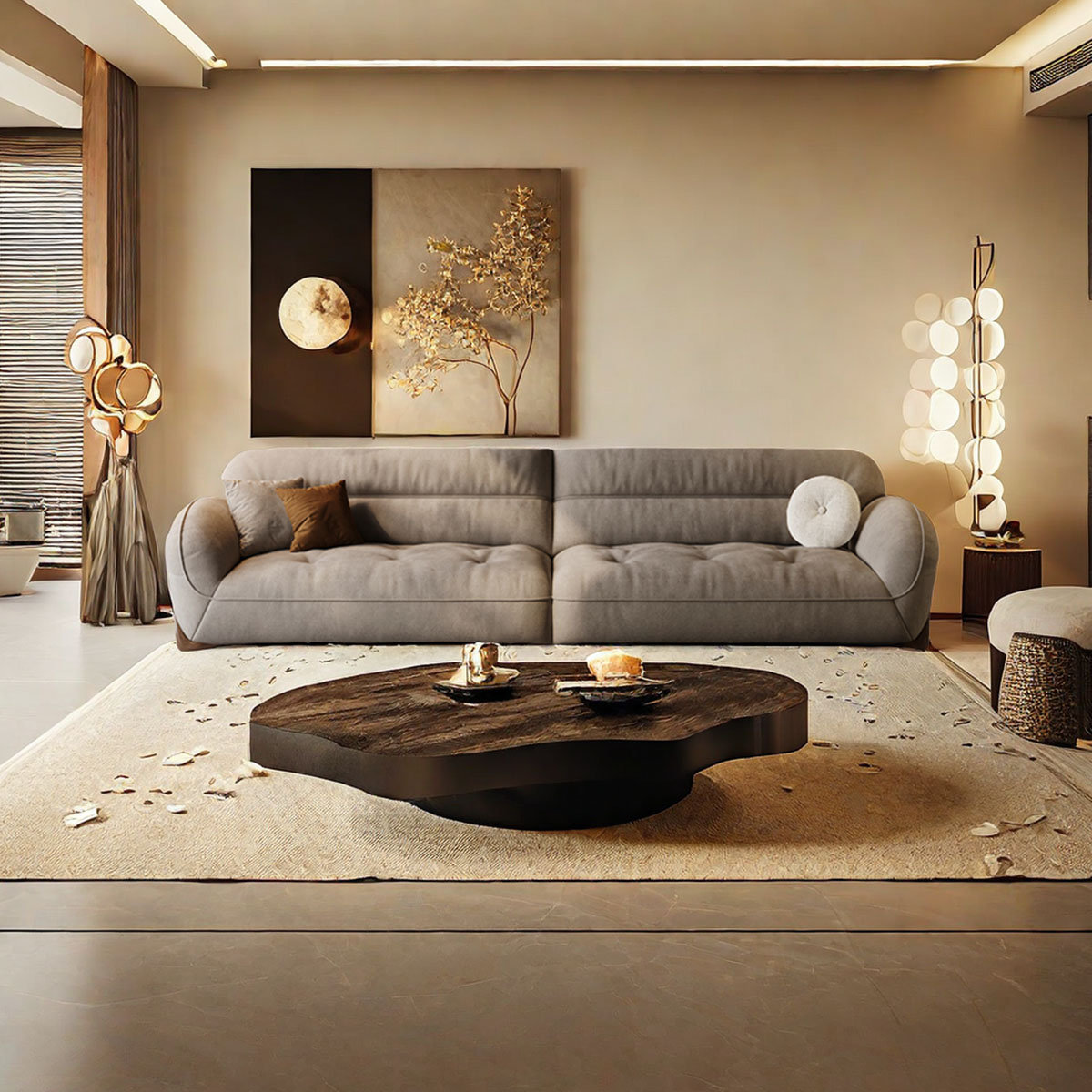 Lifton Simple Fabric Furniture Is Very Simple Sofa 98.42'' Sofa | Wayfair