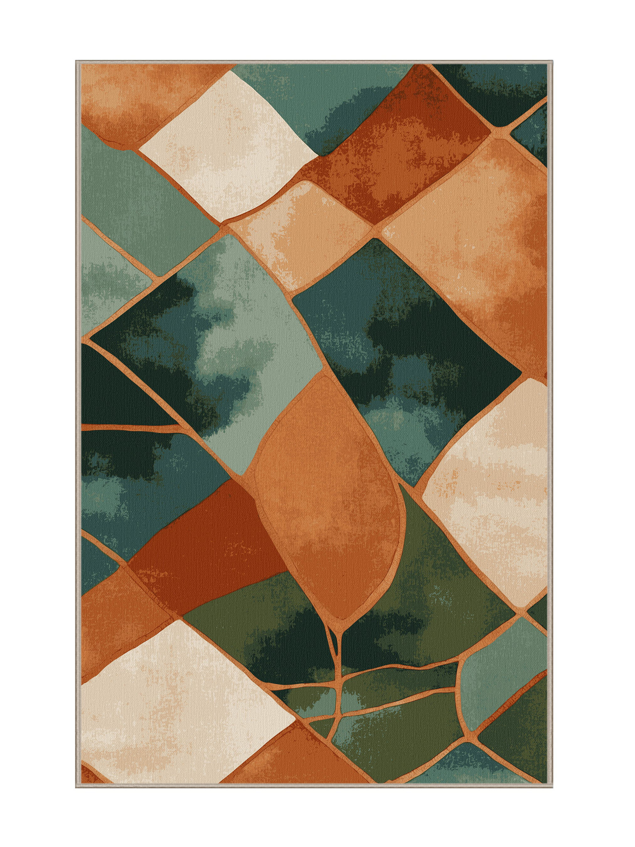 Orren Ellis Olive Overture Rug | Wayfair