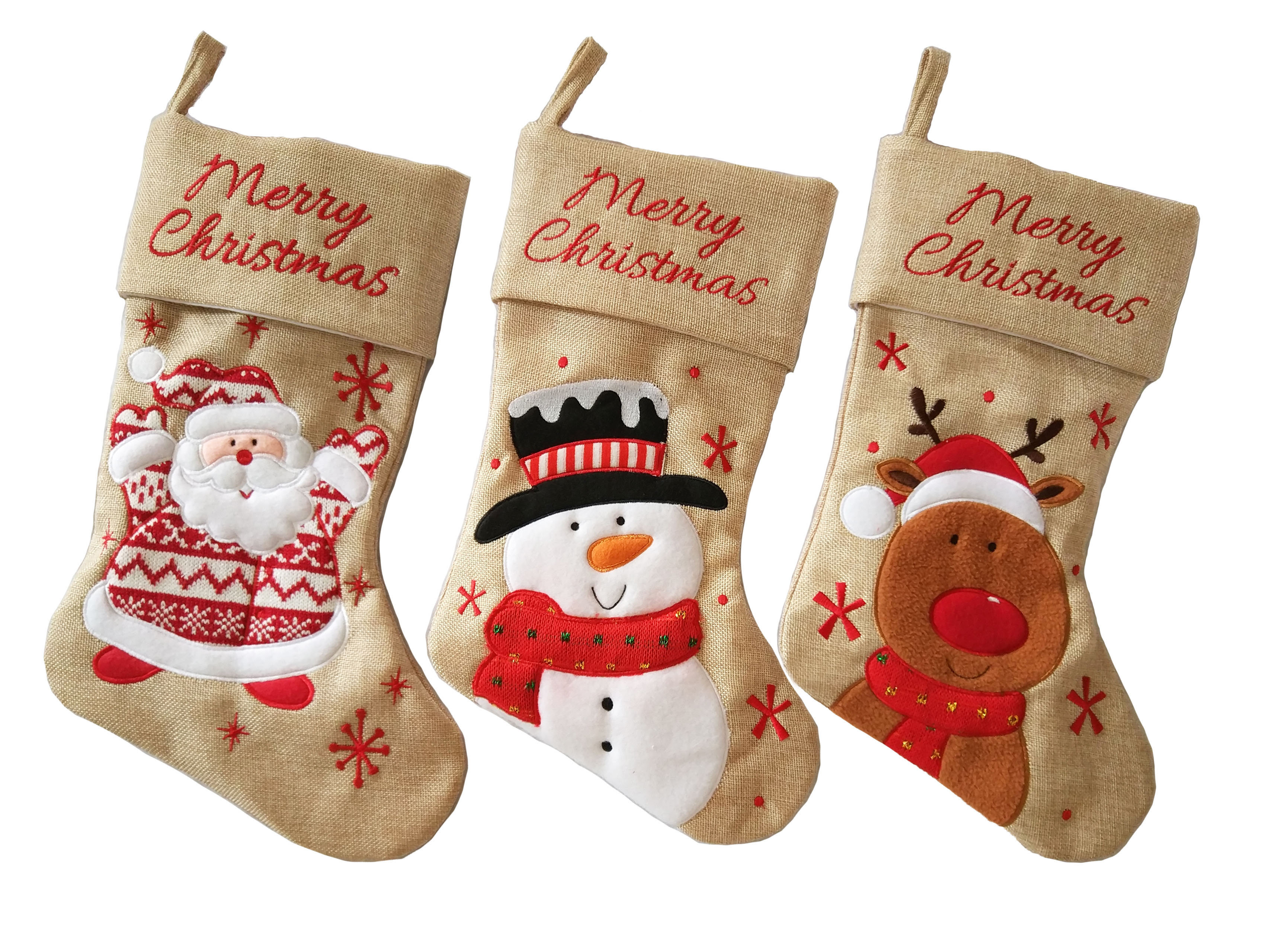 The Holiday Aisle® Merry Christmas Stocking Set & Reviews | Wayfair