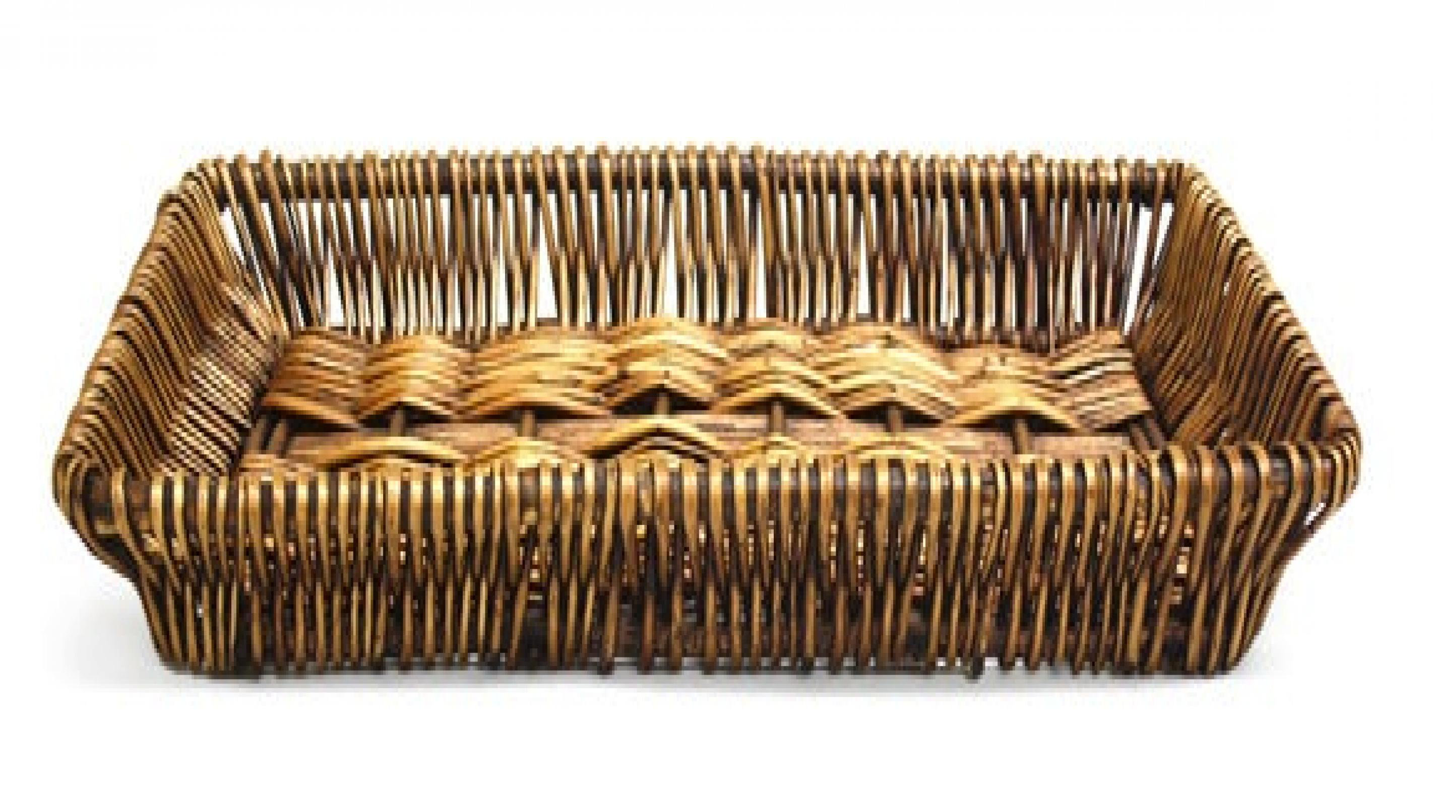 Gracie Oaks Brown Willow Tray - Wayfair Canada