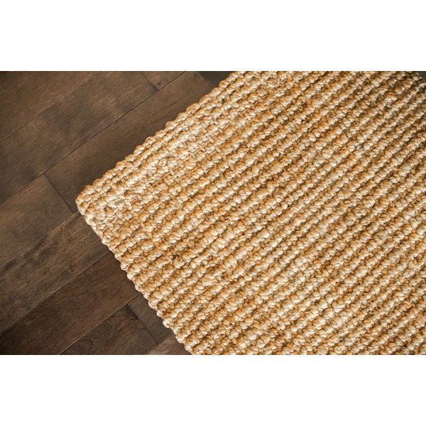 Asta Hand-Loomed Jute Indoor Area Rug in Andes Natural & Reviews ...