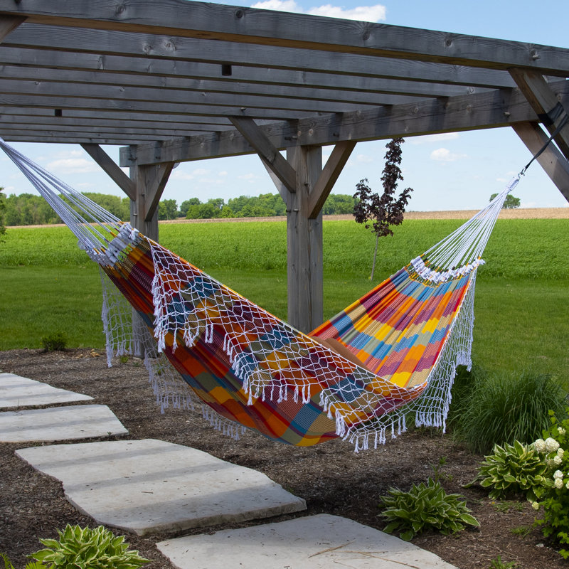 Ebern Designs Vivere Jethro Authentic Brazilian Double Classic Cotton ...