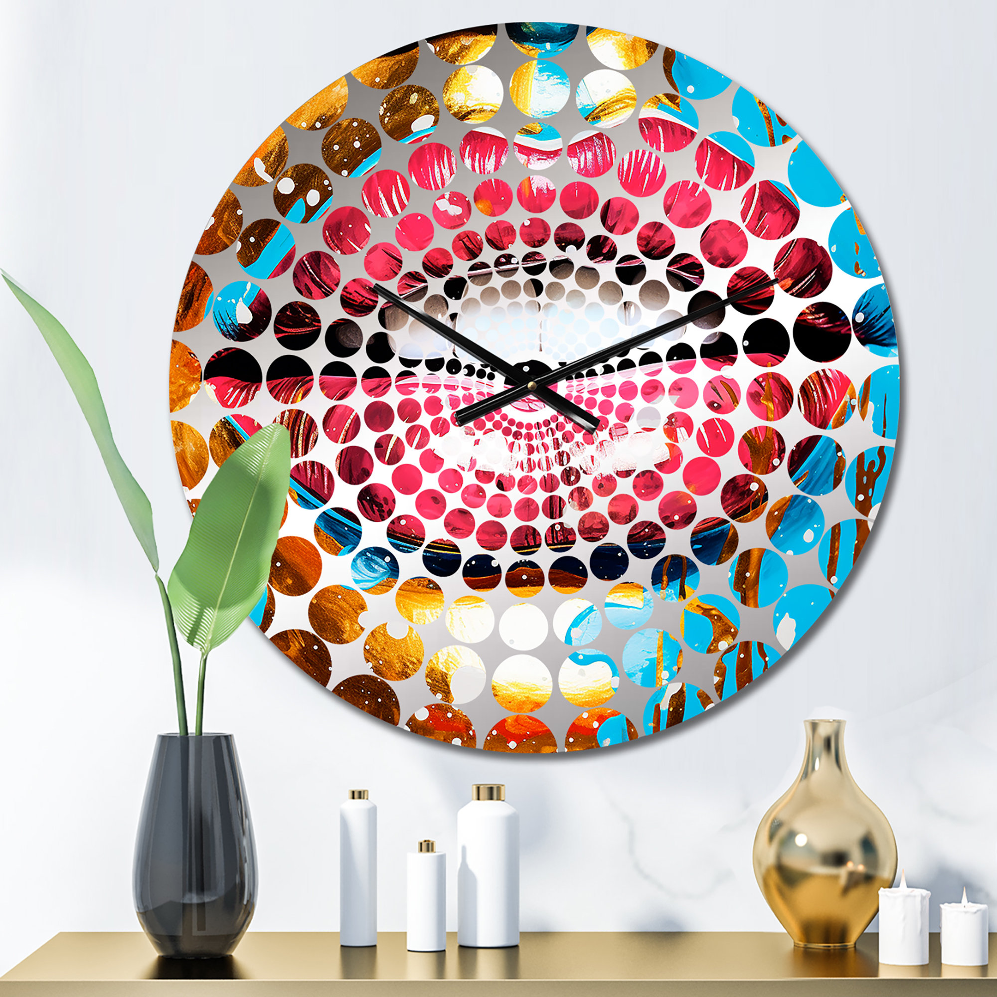 East Urban Home Tabla - Fashion Woman Wall Clock | Wayfair