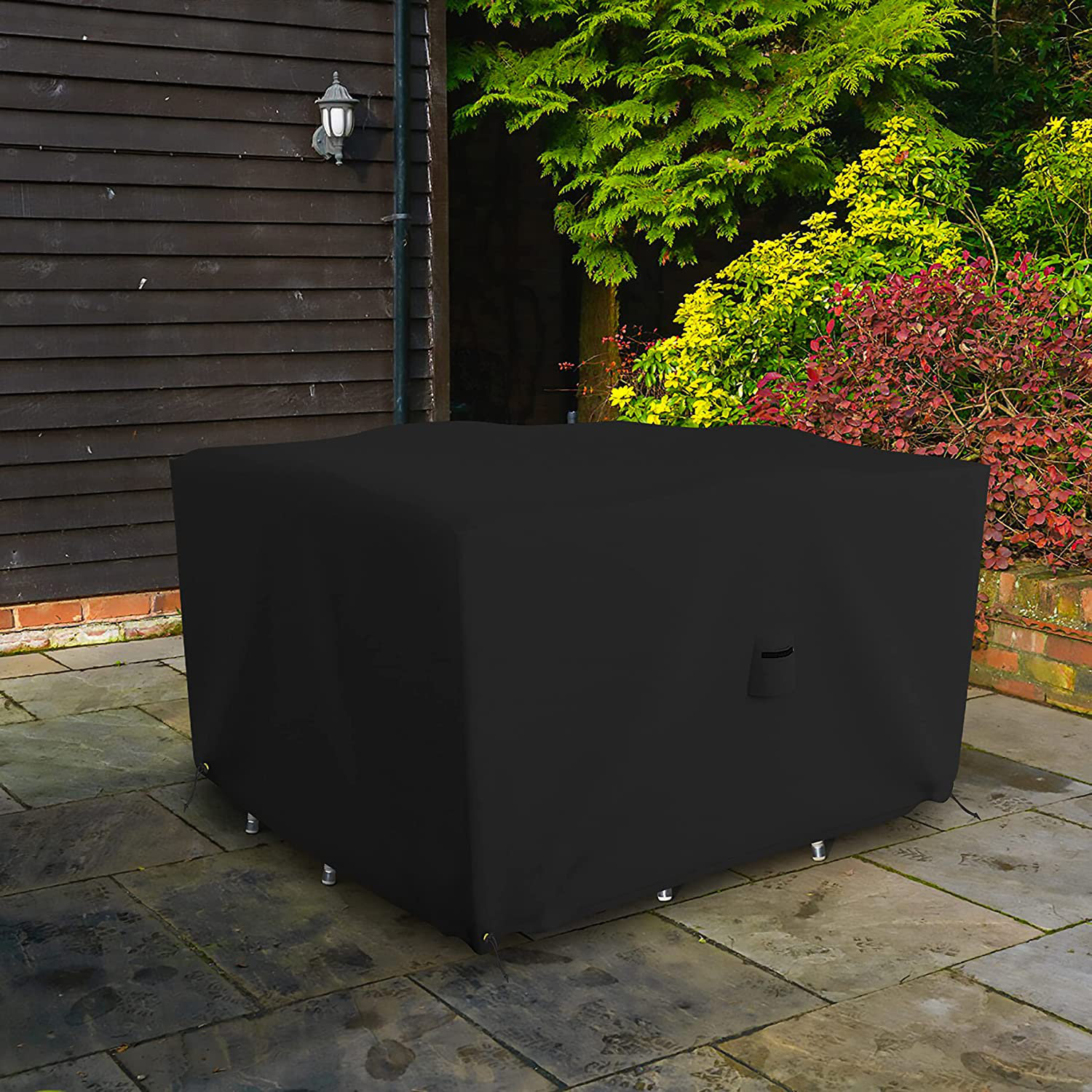 Arlmont & Co. High Density Multipurpose Waterproof Outdoor Square Table ...