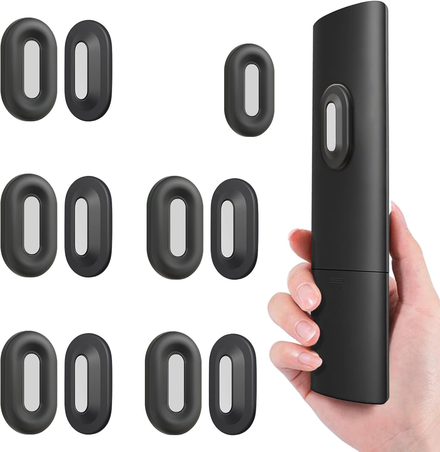 AGROTECH AVS Magnetic Remote Control Holder Wall Mount, 5 Pack TV ...