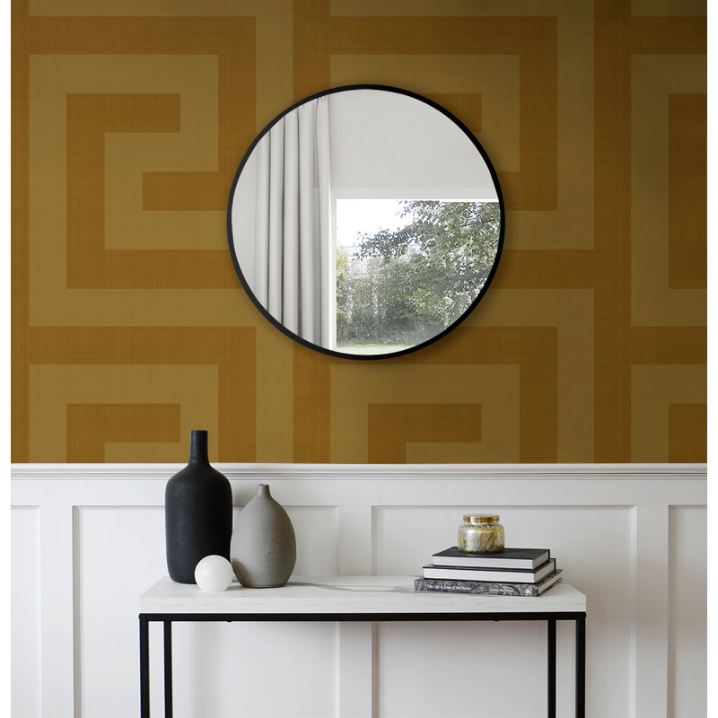 Brayden Studio® Cleason Peel & Stick Geometric Roll | Wayfair