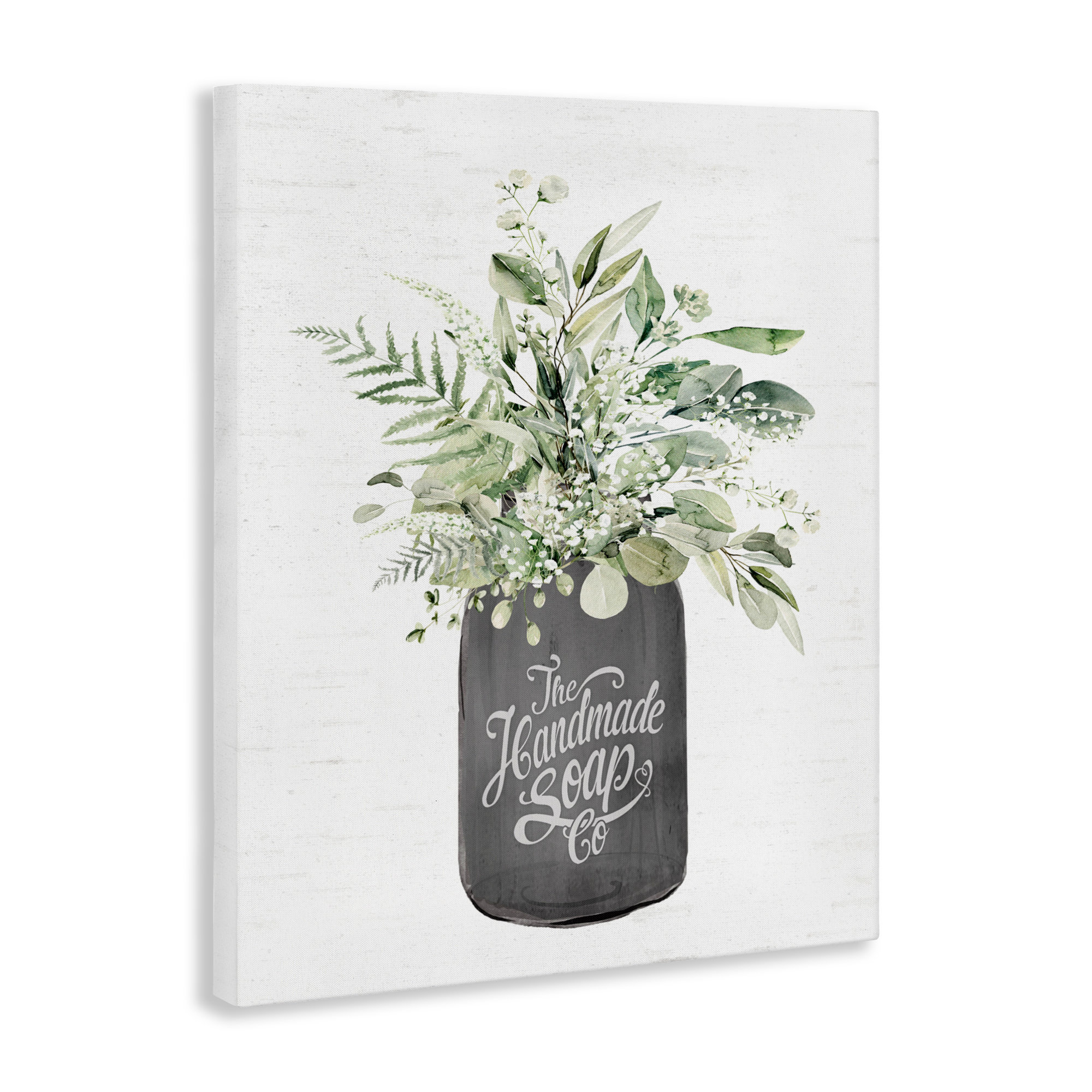 Gracie Oaks Handmade Soap Botanicals Canvas, design by Lettered and ...