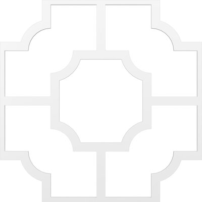 PCI Enterprises Bradley Decorative Ceiling Fretwork | Wayfair