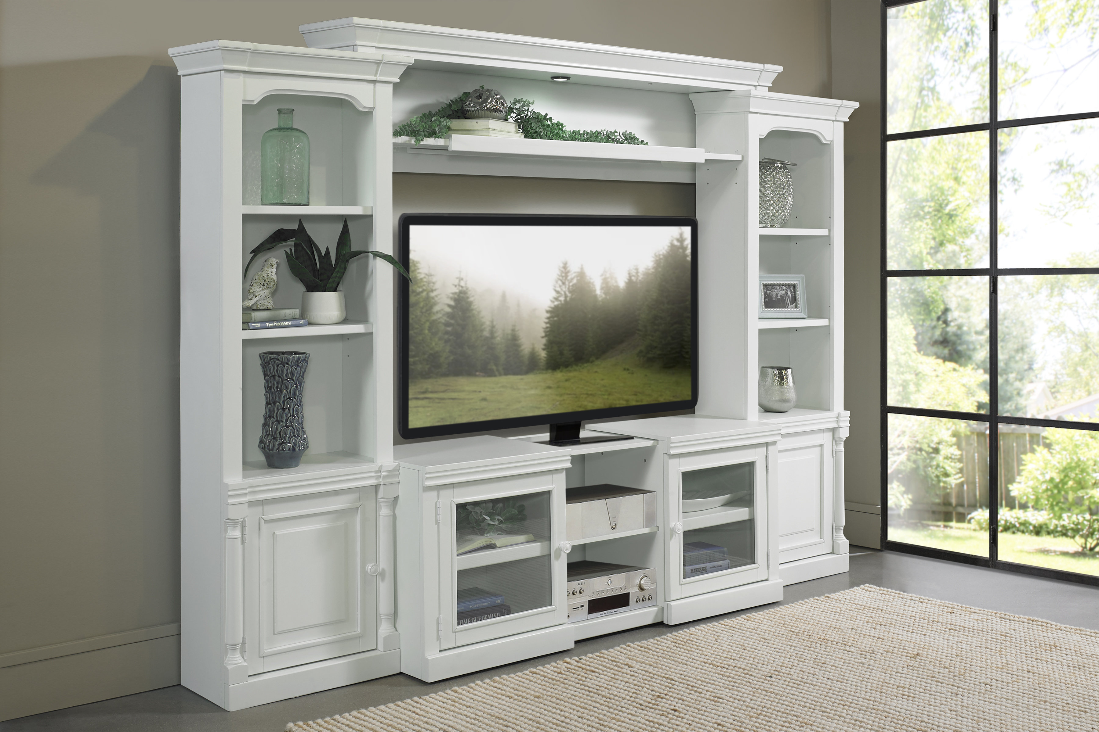 Charlton Home Meuble audio-vidéo pour téléviseur de 60 po Cedor et ...