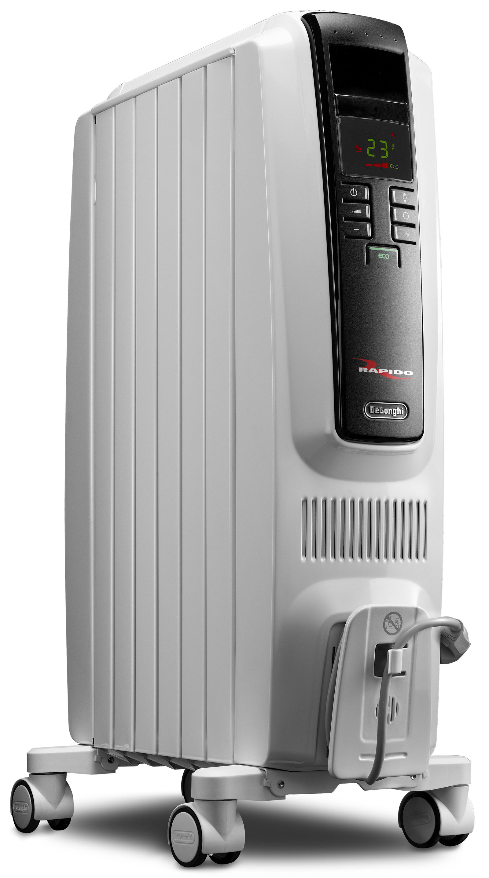 De'Longhi 1,500 Watt Portable Electric Radiant Radiator Heater with ...